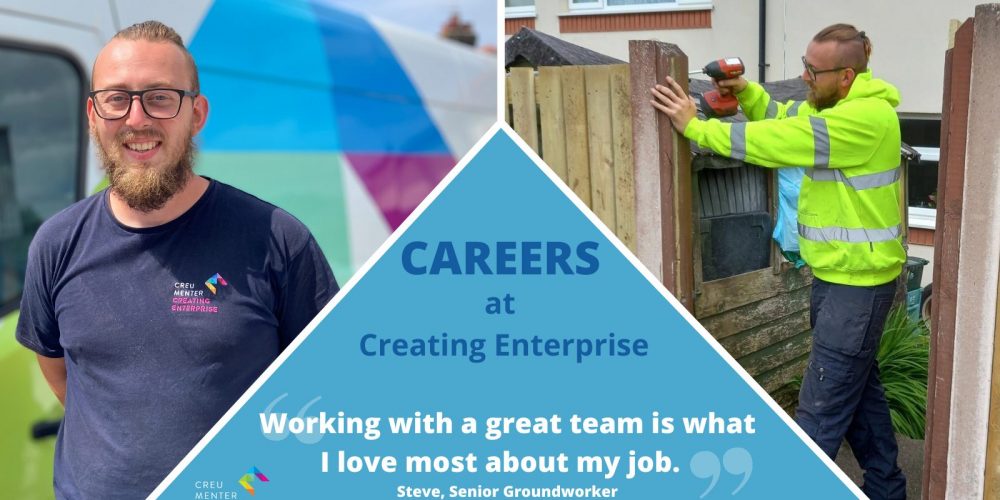 CONGRATULATIONS SENIOR GROUNDWORKER, STEVE! - Creating Enterprise