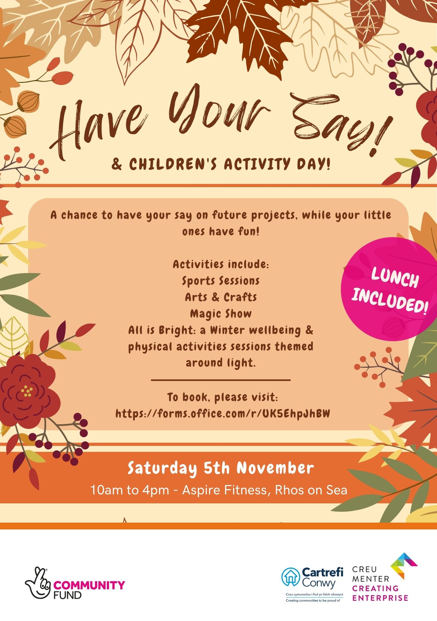 Free Kids Activity Day! Help us shape the future of the Working ...