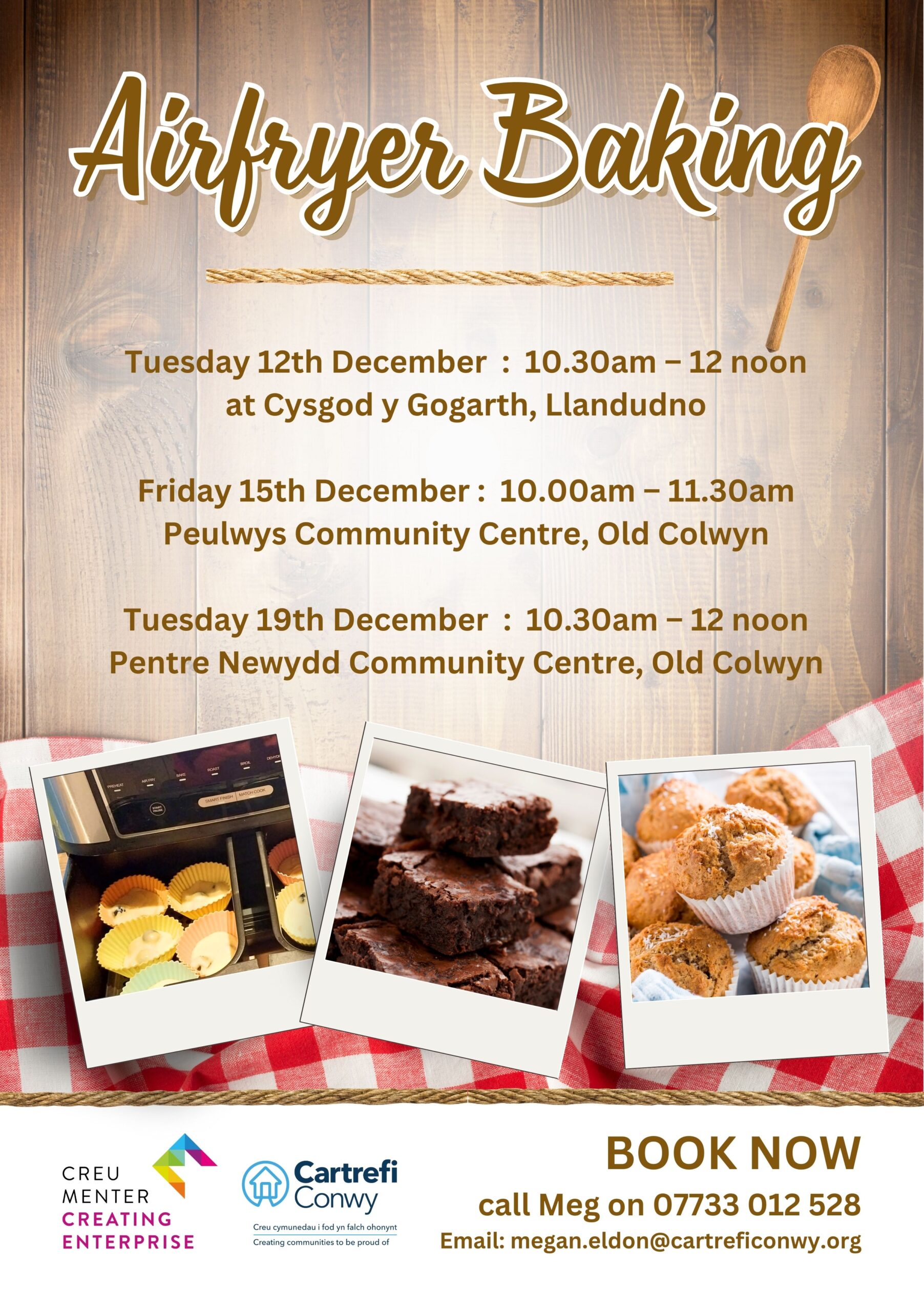 AIRFRYER BAKING with Meg - Creating Enterprise