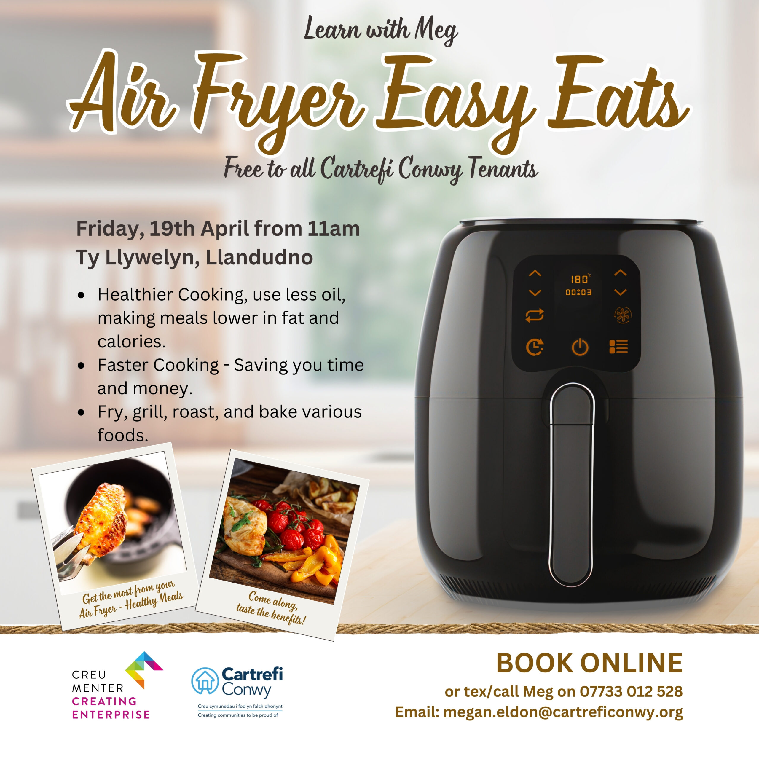 AIR FRYER EASY EATS ... learn with Meg - Creating Enterprise